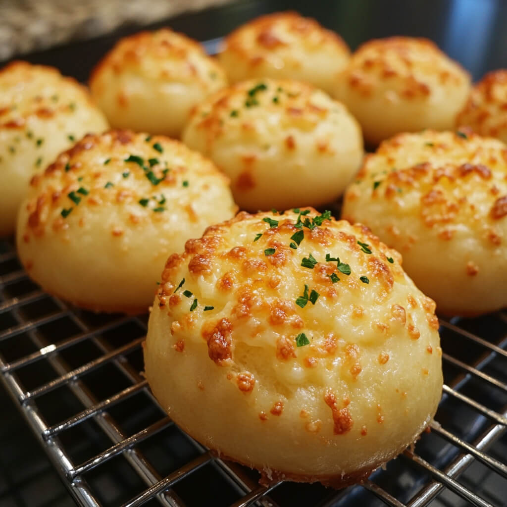 Cheesy Garlic Bombs Recipe – The Ultimate Party Appetizer - RichSpoon