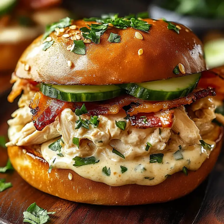 Slow Cooker Chicken Bacon Ranch – The Ultimate Sandwich Recipe - RichSpoon