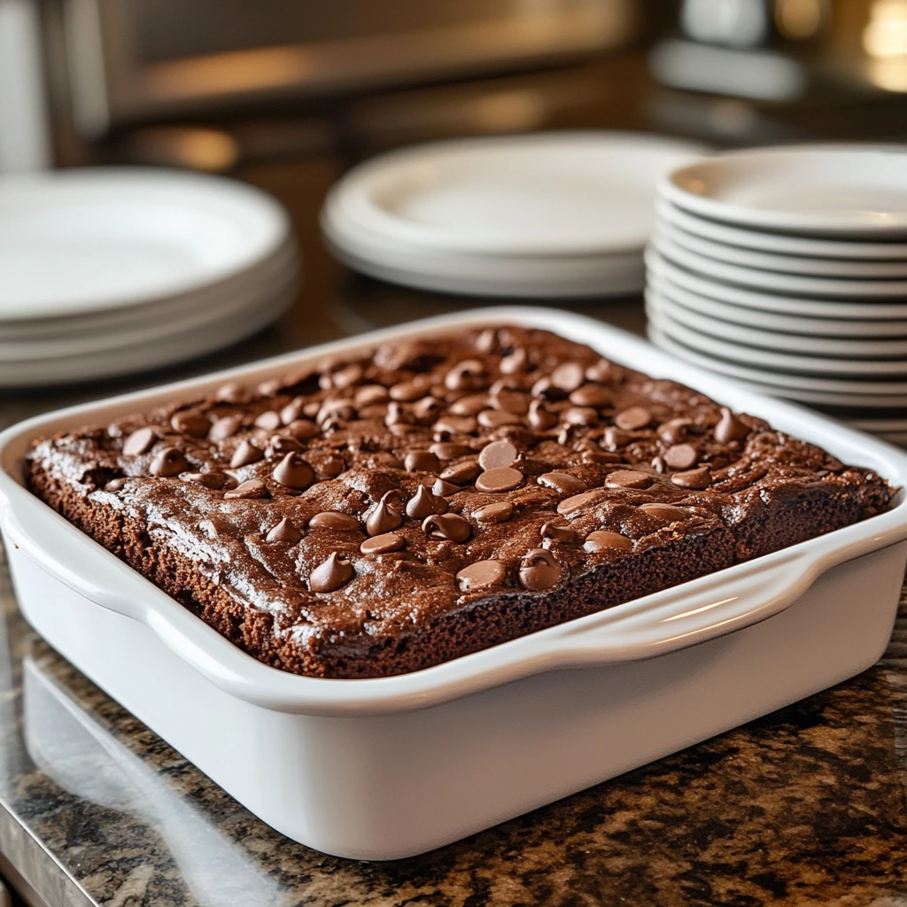 Yummy Death by Chocolate Dump Cake - RichSpoon