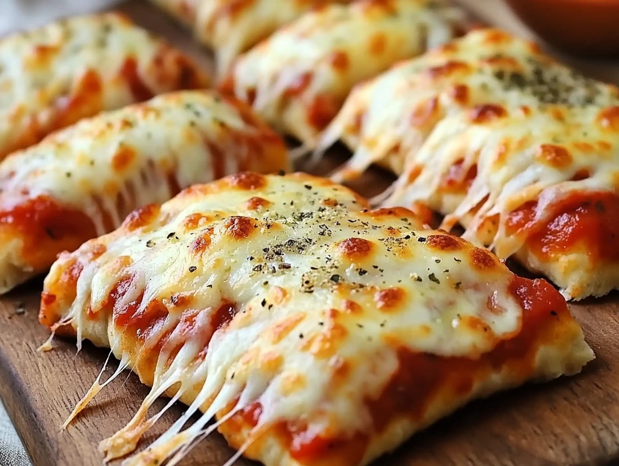 Cheesy Pizza Pockets Recipe - RichSpoon