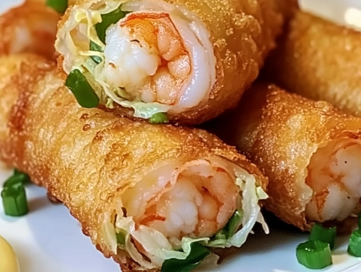 Shrimp Egg Rolls - RichSpoon