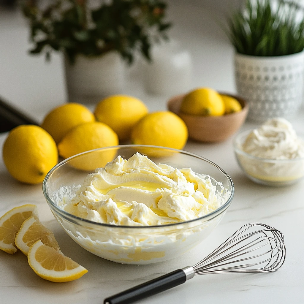 Easy Lemon Cheese Dump Cake - RichSpoon