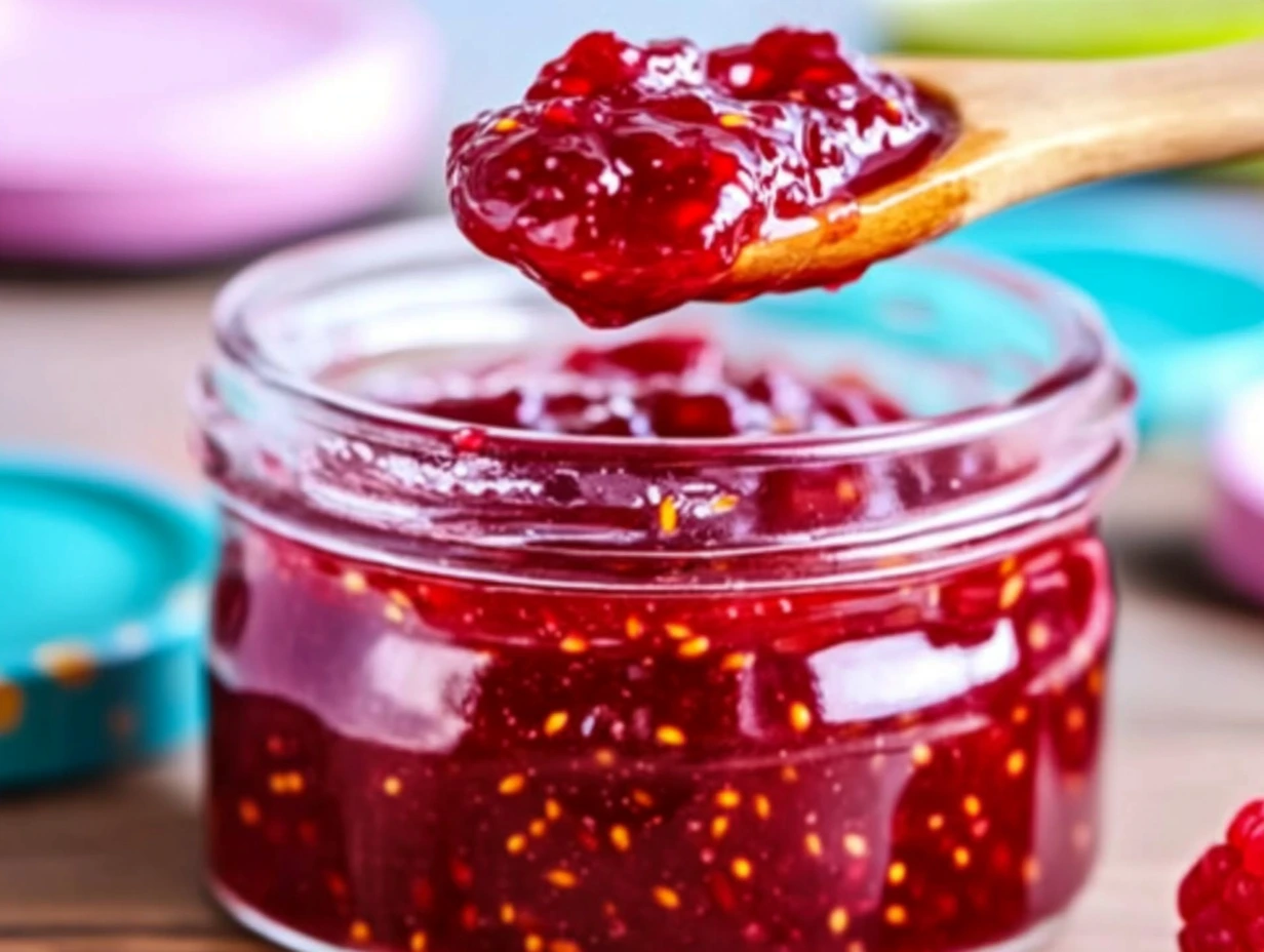 Homemade Raspberry Jam - RichSpoon