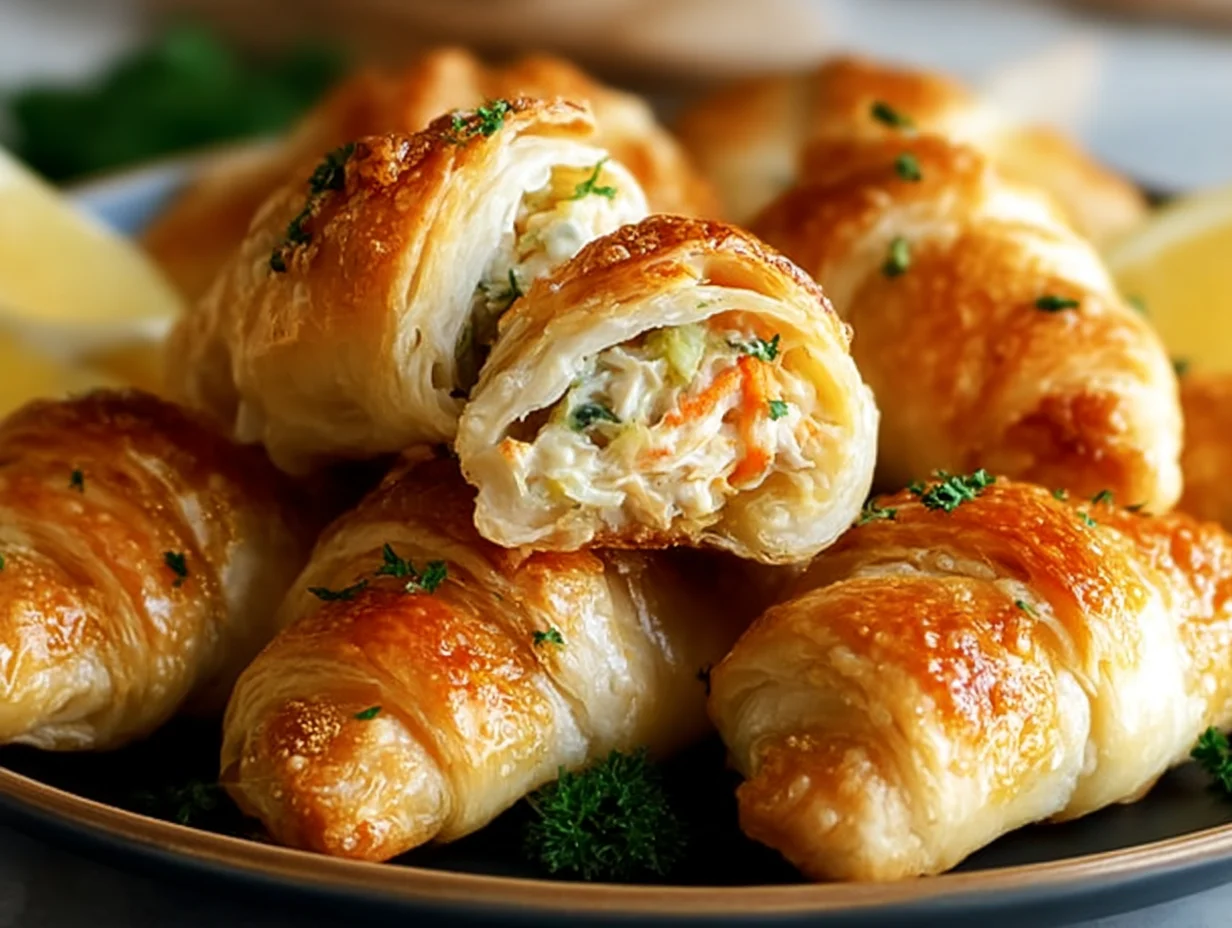 Crab Crescent Bites Delight - RichSpoon