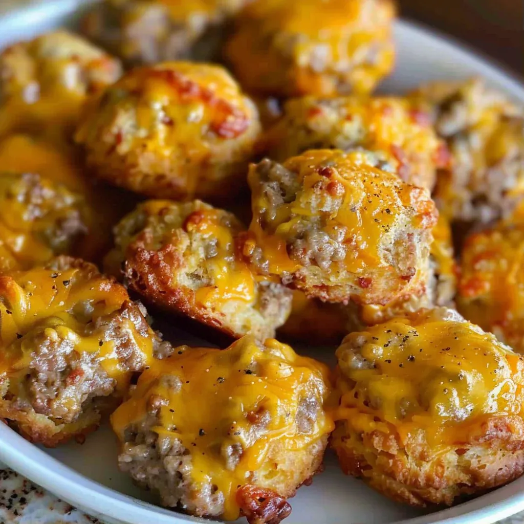 Garlic Cheeseburger Bites (Easy Party Appetizer!)